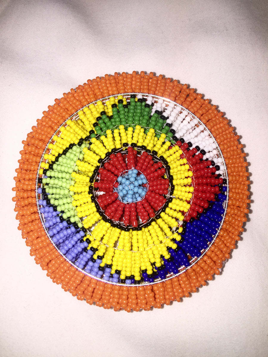 Bead Coasters (set) – Afrika Home